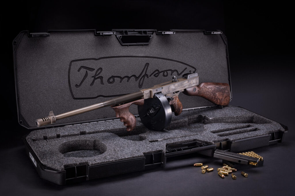 Bonnie and Clyde Thompson - Auto-Ordnance Customs
